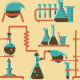 Chemistry Pattern, Vectors | GraphicRiver