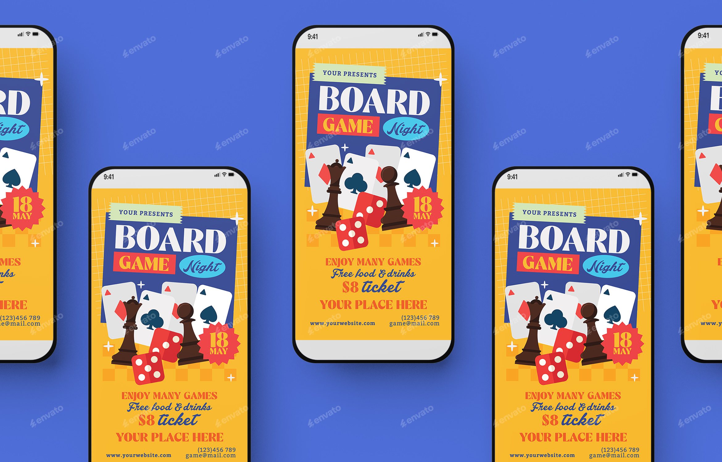 Board Game Flyer, Print Templates | GraphicRiver