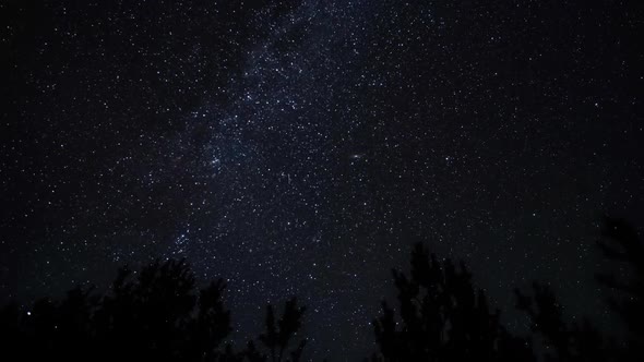Milky Way Galaxy Time Lapse, Stock Footage | VideoHive