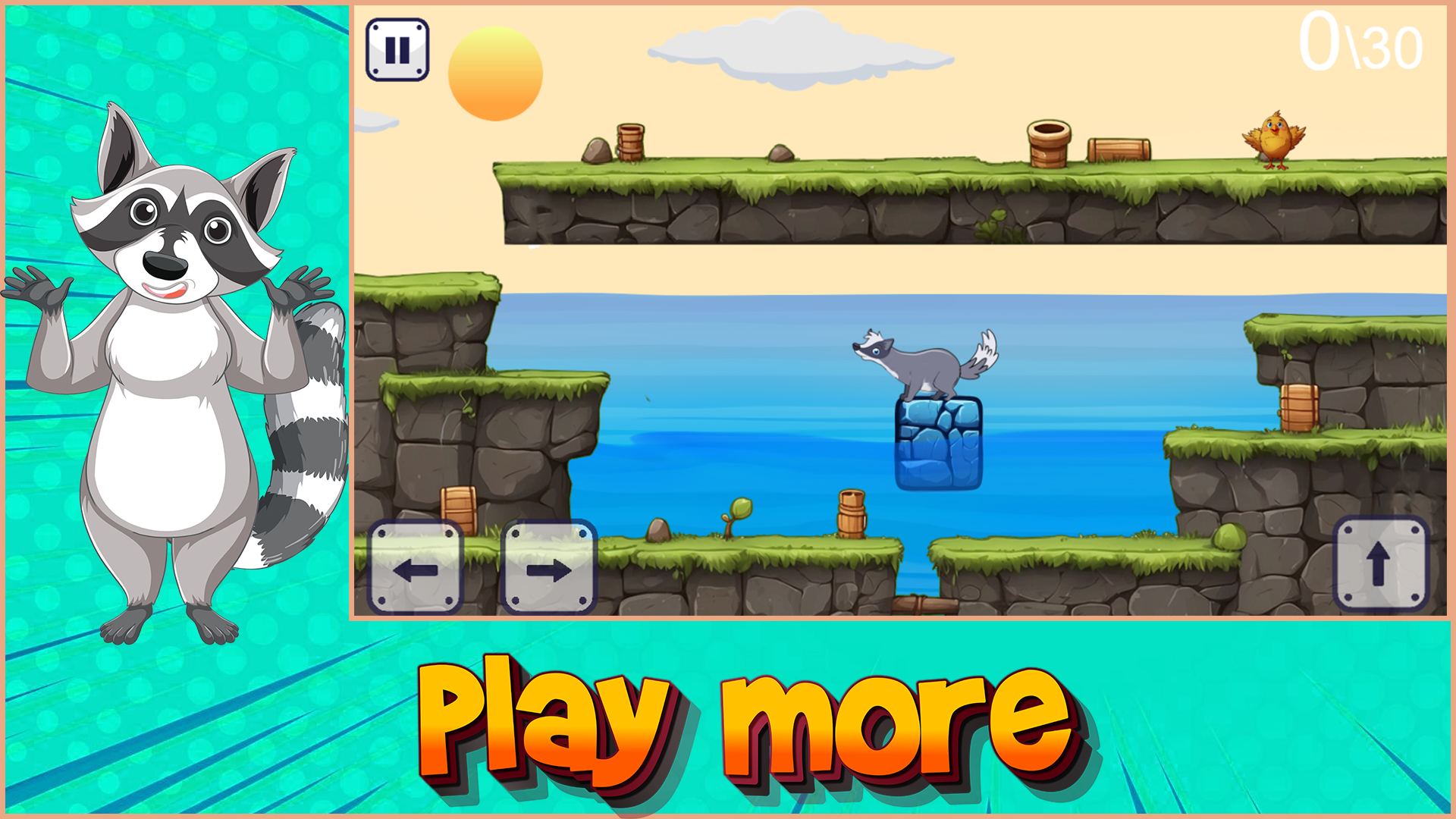 Badger Chase HTML5 Construct 3 Game by pairplaycreation | CodeCanyon