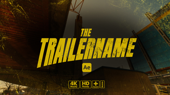 Trailer Titles Stretch, After Effects Project Files | VideoHive