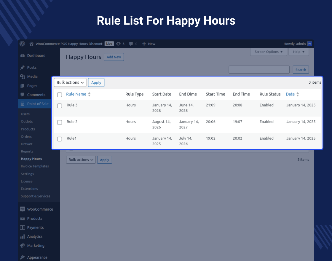 WooCommerce POS Happy Hours by Webkul | CodeCanyon