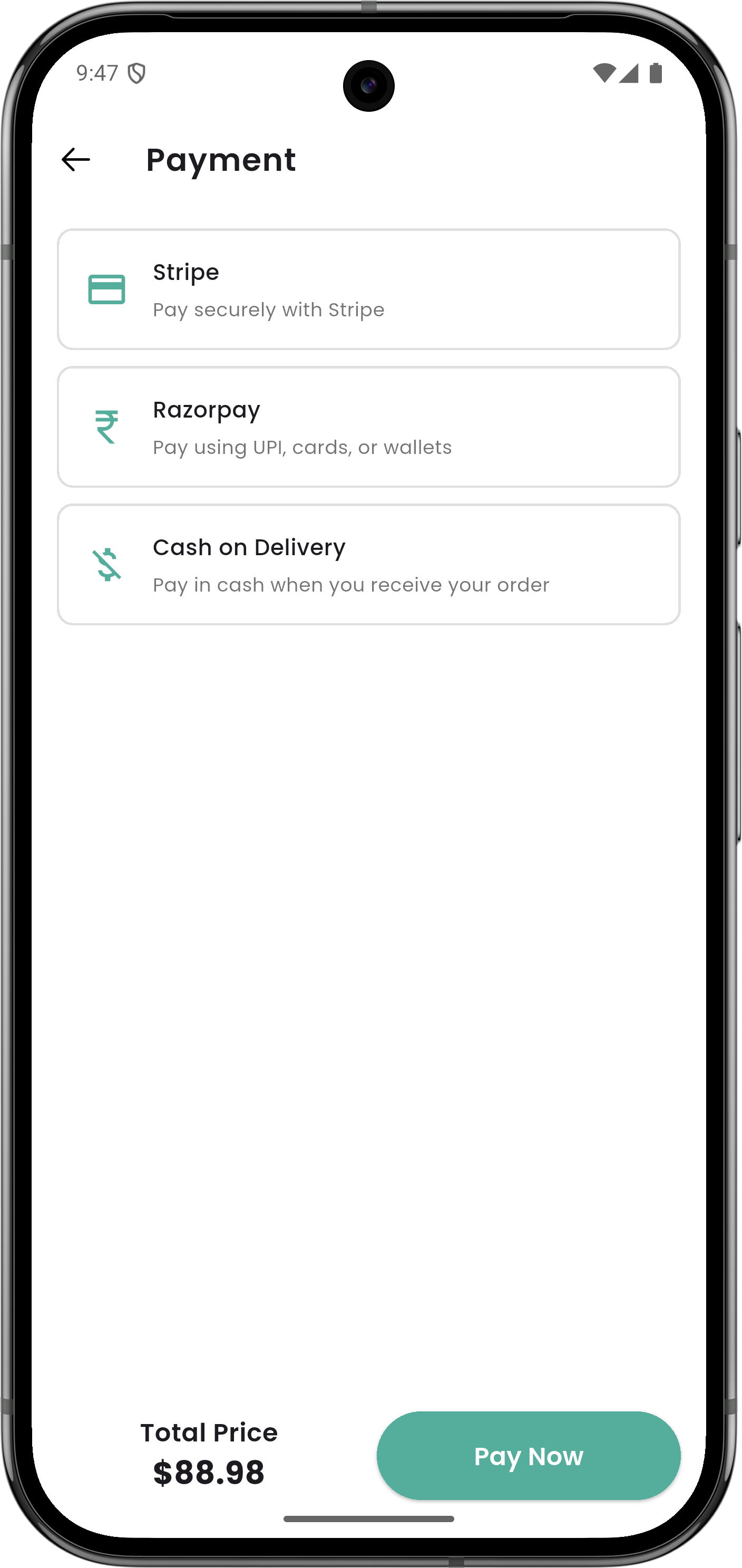 FrostyStore - Flutter eCommerce Mobile Applications by softsync_agency