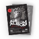 Music Album Release Flyer, Print Templates | GraphicRiver