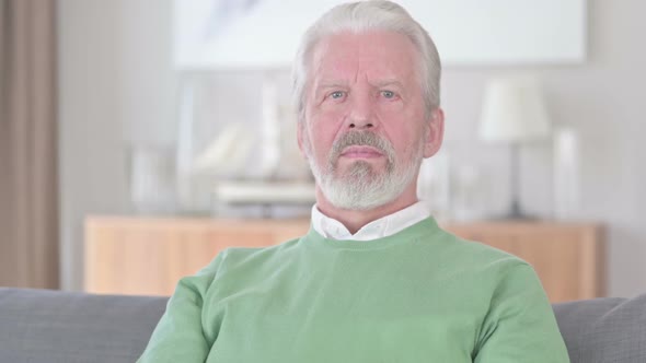 Old Man Saying Yes with Head Shake, Stock Footage | VideoHive