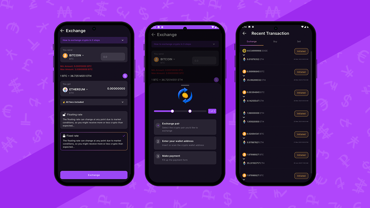 Currencia - Currency Exchange Flutter App With Web Admin by ViserLab
