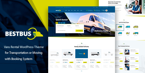 Bestbus - Transport Rental WordPress Theme by pixity-themes | ThemeForest