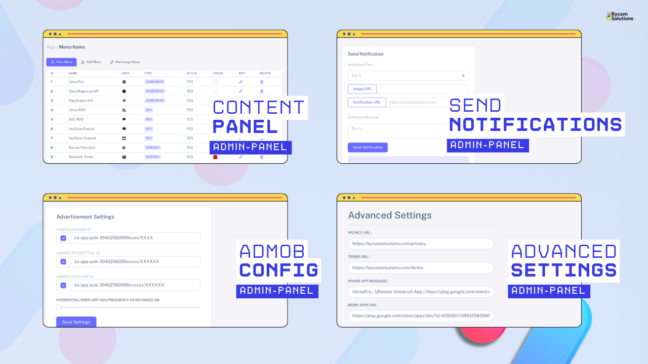 Versa Pro - Ultimate Multipurpose Android App by bycomsolutions | CodeCanyon