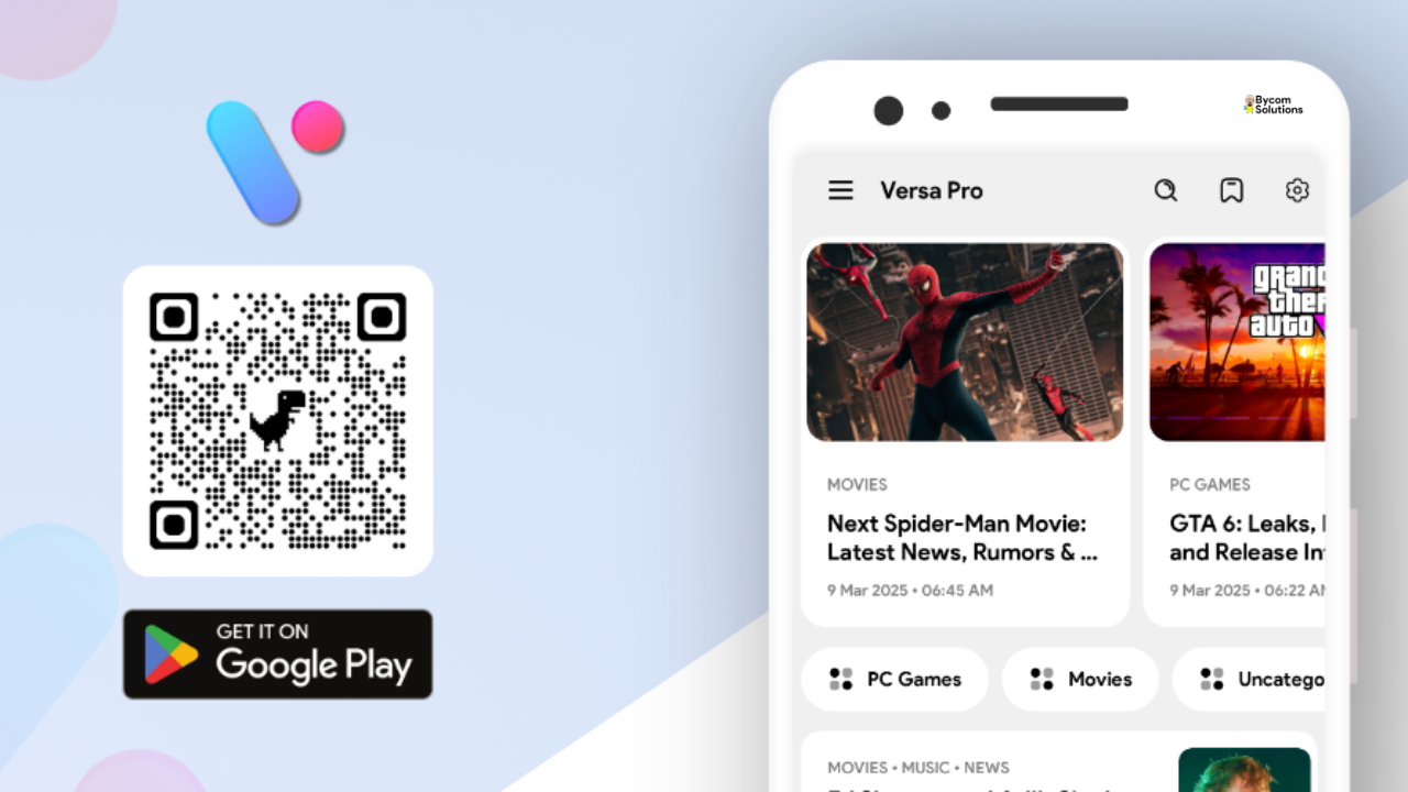 Versa Pro - Ultimate Multipurpose Android App by bycomsolutions | CodeCanyon
