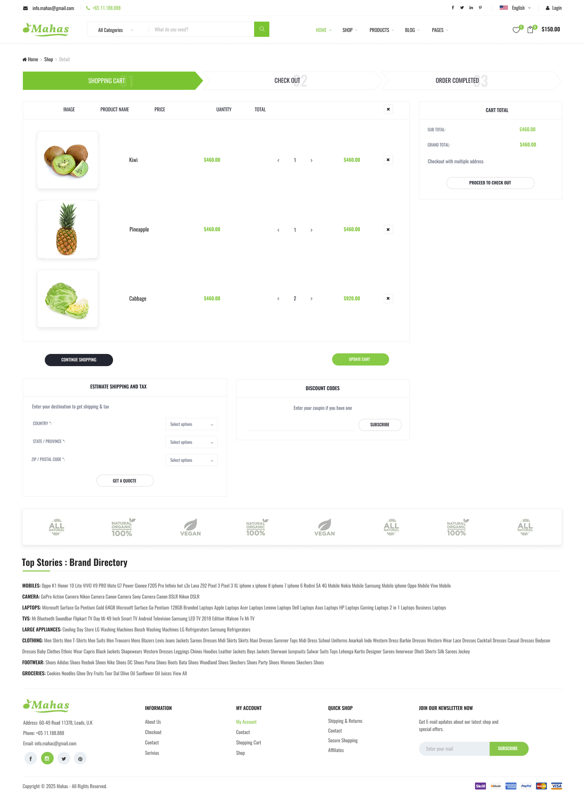 Mahas – Modern E-commerce Figma Template by codendesigner | ThemeForest