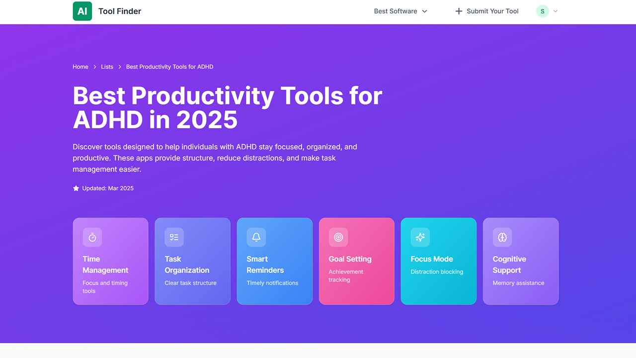 Ai Tools Finder by WebBuddyLLC | CodeCanyon