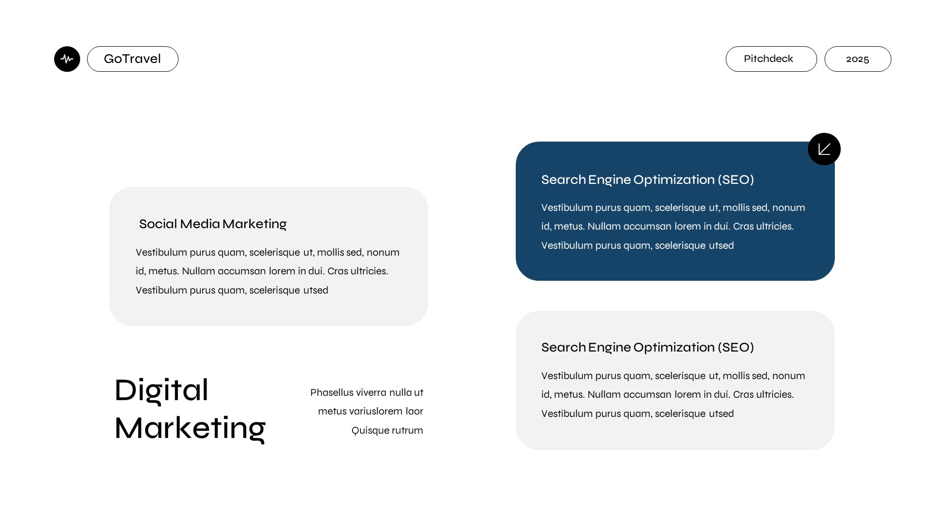 White Midnight Blue UI UX Travel Agency Company Profile, Presentation ...