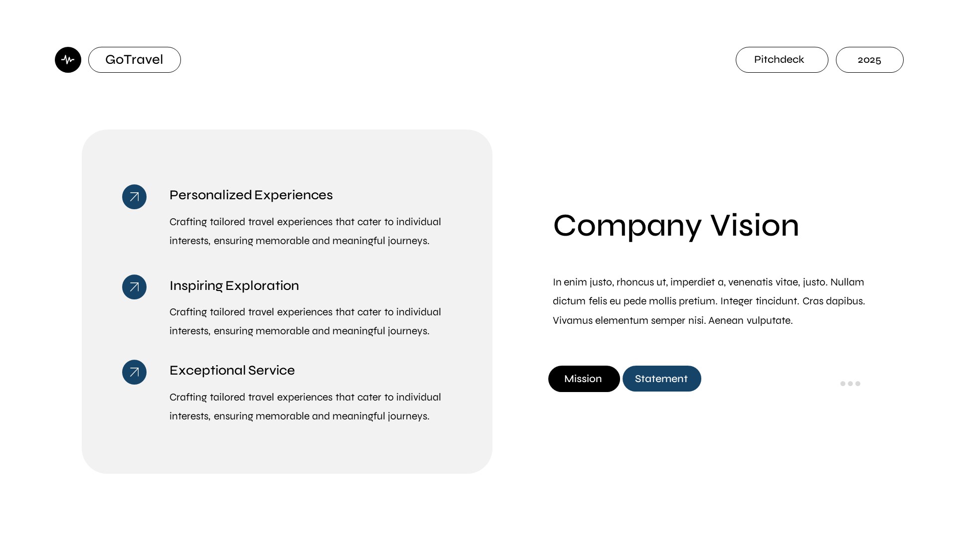 White Midnight Blue UI UX Travel Agency Company Profile, Presentation ...