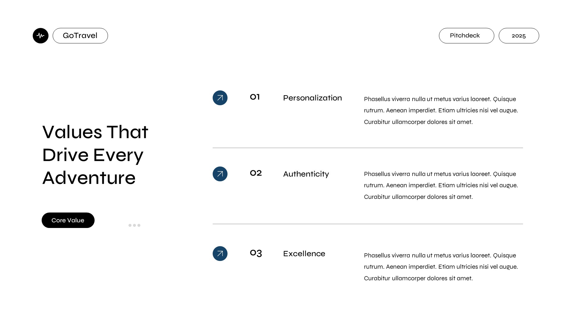 White Midnight Blue UI UX Travel Agency Company Profile, Presentation ...