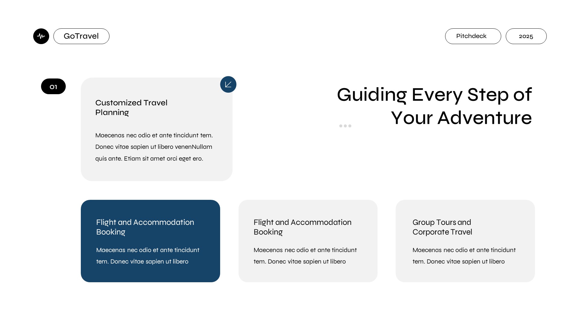 White Midnight Blue UI UX Travel Agency Company Profile, Presentation ...