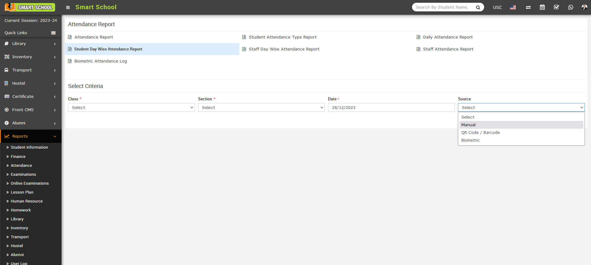 Smart School QR Code Attendance by QDOCS | CodeCanyon