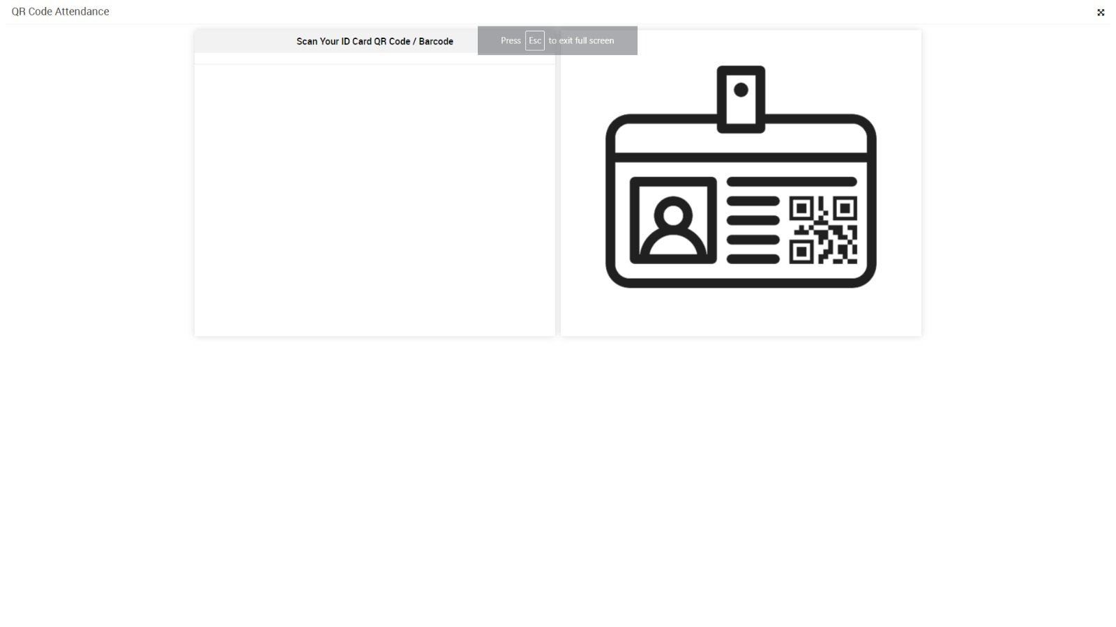 Smart School QR Code Attendance by QDOCS | CodeCanyon