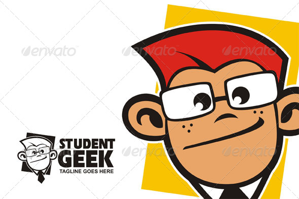 Student Geek Logo, Logo Templates | GraphicRiver