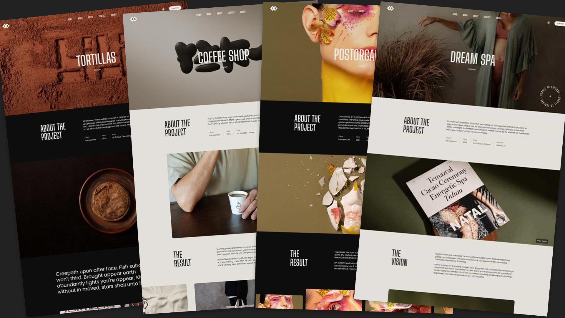 Jesper - Creative Portfolio Showcase HTML Website Template by Themetorium