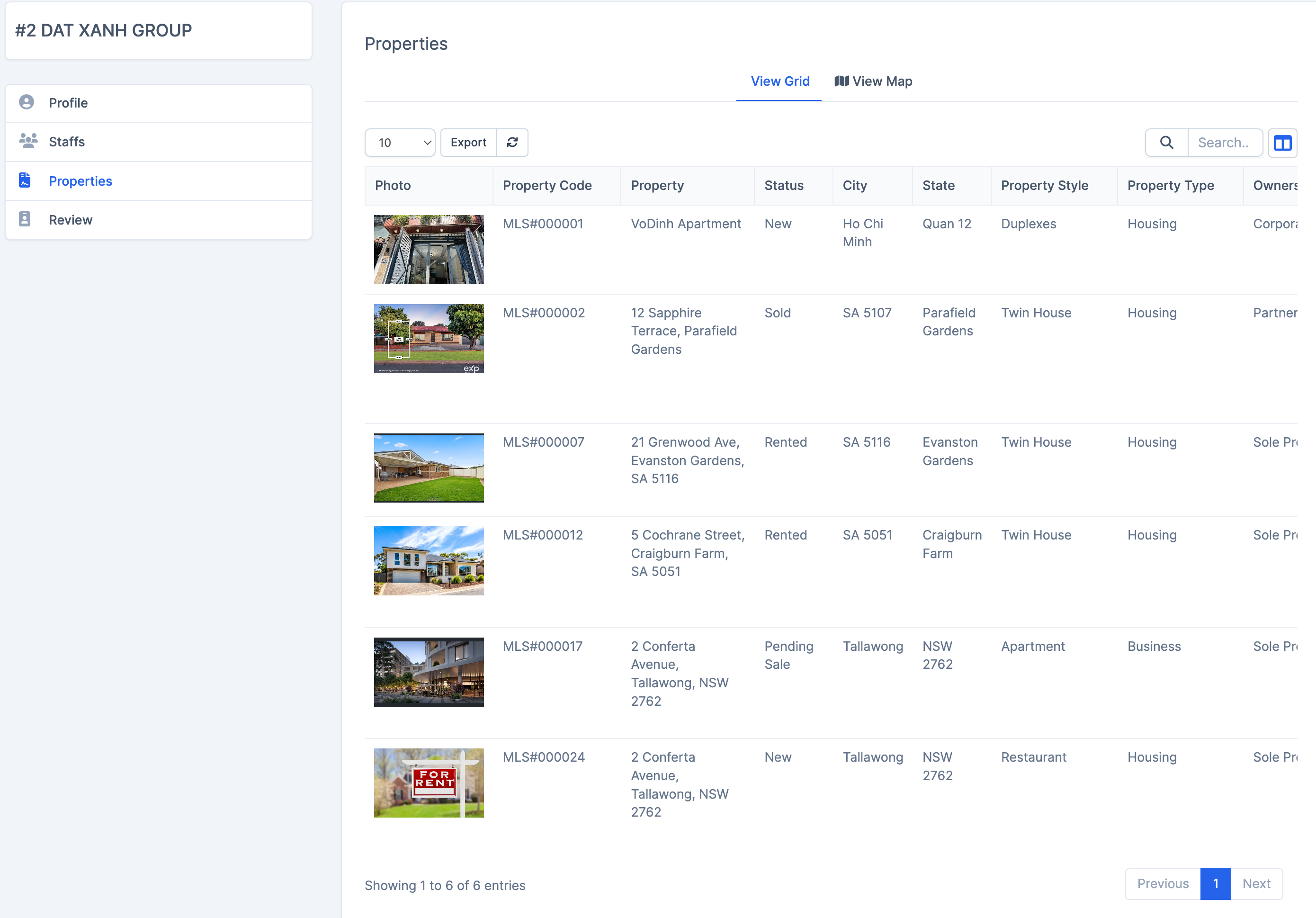 Real Estate Management module for Perfex CRM by GreenTech_Solutions