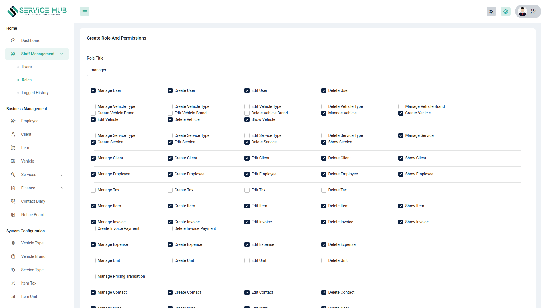 Service Hub SaaS - Vehicle Repair Center Management by smartwebinfotech