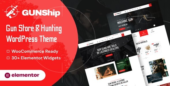 Gunship - Gun Store & Hunting WordPress Theme by nauthemes | ThemeForest