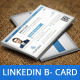 LinkedIn Social Network Business Card, Print Templates | GraphicRiver