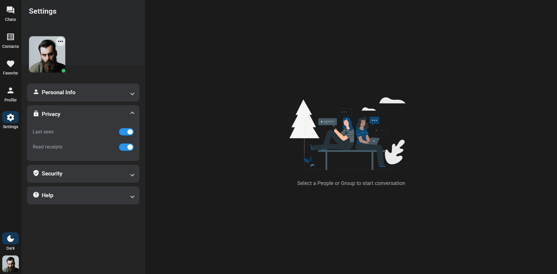 Hookee - PWA Chat App | Angular 19, Node.js, MongoDB & Socket.io Chat App by theroyaldigit