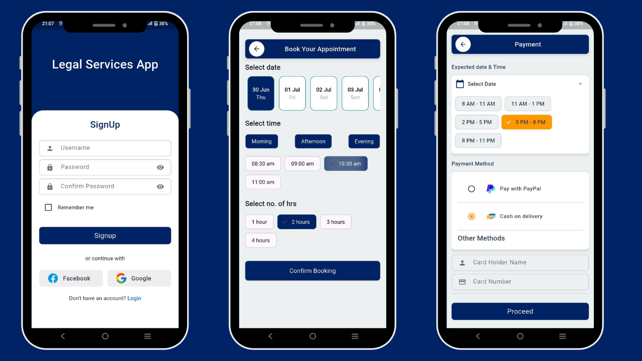 Legal App | AI-Powered Legal Services App Flutter Template | Law App ...