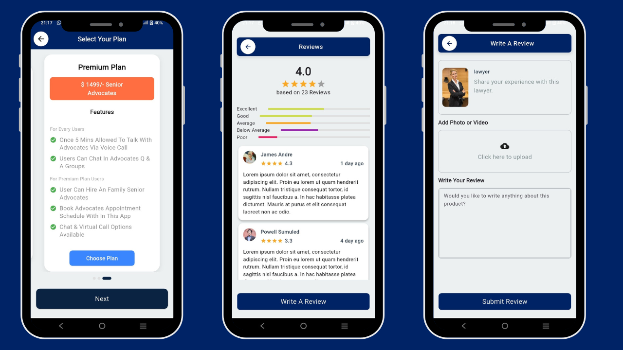 Legal App | AI-Powered Legal Services App Flutter Template | Law App ...