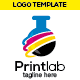 Printlab Logo, Logo Templates | GraphicRiver