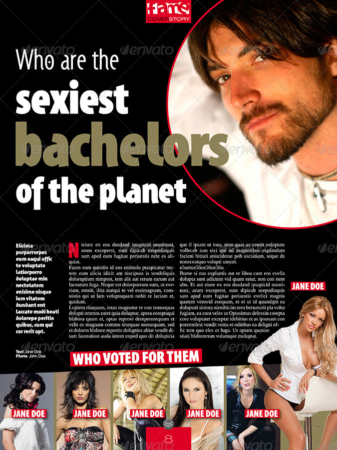 27 Pages iPad Celebrity Digital Magazine, ePublishing | GraphicRiver