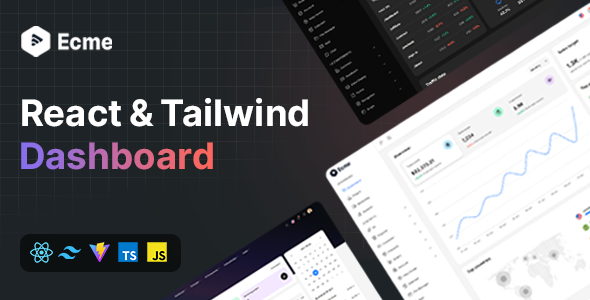 Ecme - React Tailwind Admin Template (React 19) by Theme_Nate | ThemeForest