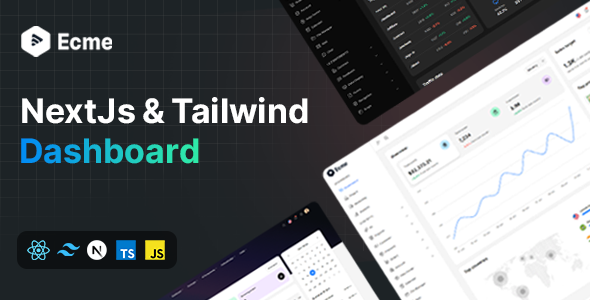 Ecme - Next.js Tailwind Admin Template (Next 15 & App Router) by Theme_Nate