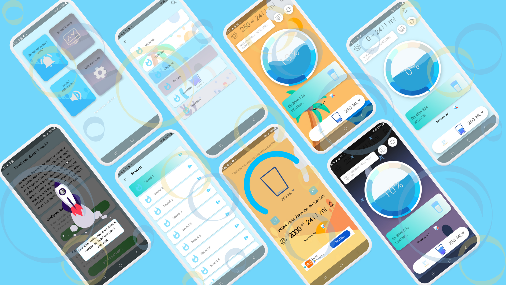 Kotlin: Water & Health Reminder App + Android Solution by carpejani