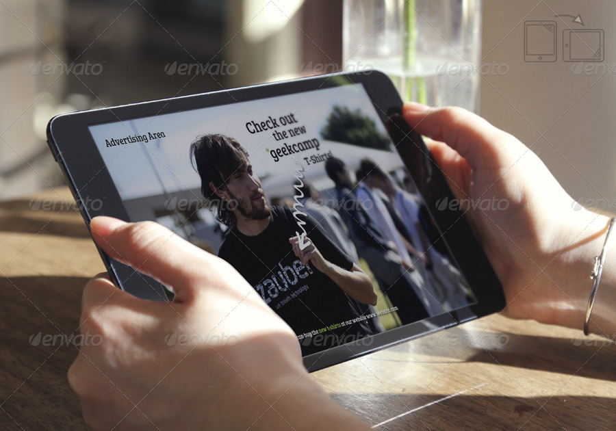 Geek Android 10" Digital Magazine Template by DePautaMadre | GraphicRiver