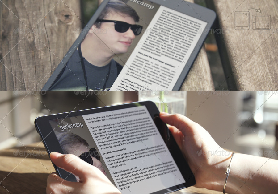 Geek Android 10" Digital Magazine Template, ePublishing | GraphicRiver