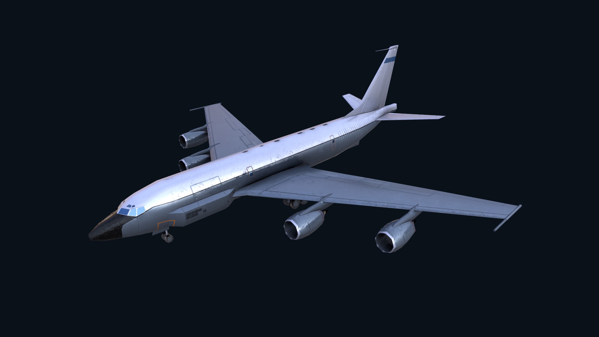 Asset - Army - Boeing RC 135 3D MODEL REALISTIC VR / AR / low-poly by ...