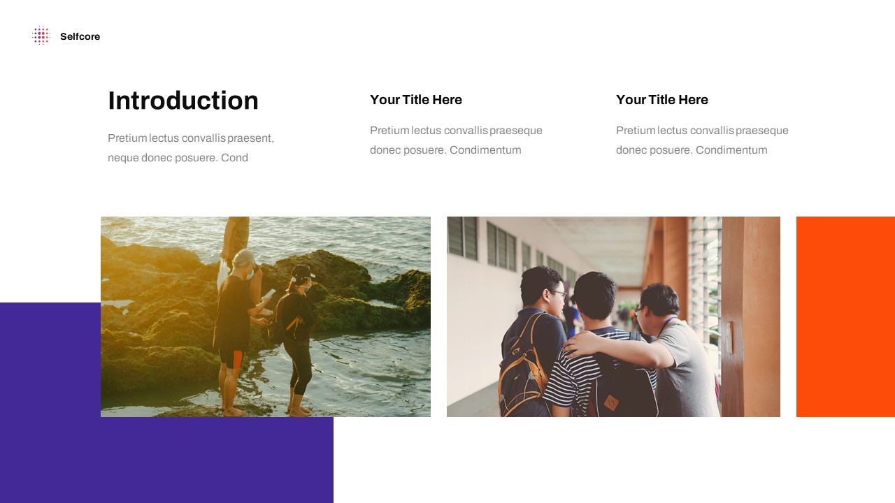 Selfcore - Self Introduction Keynote Template, Presentation Templates