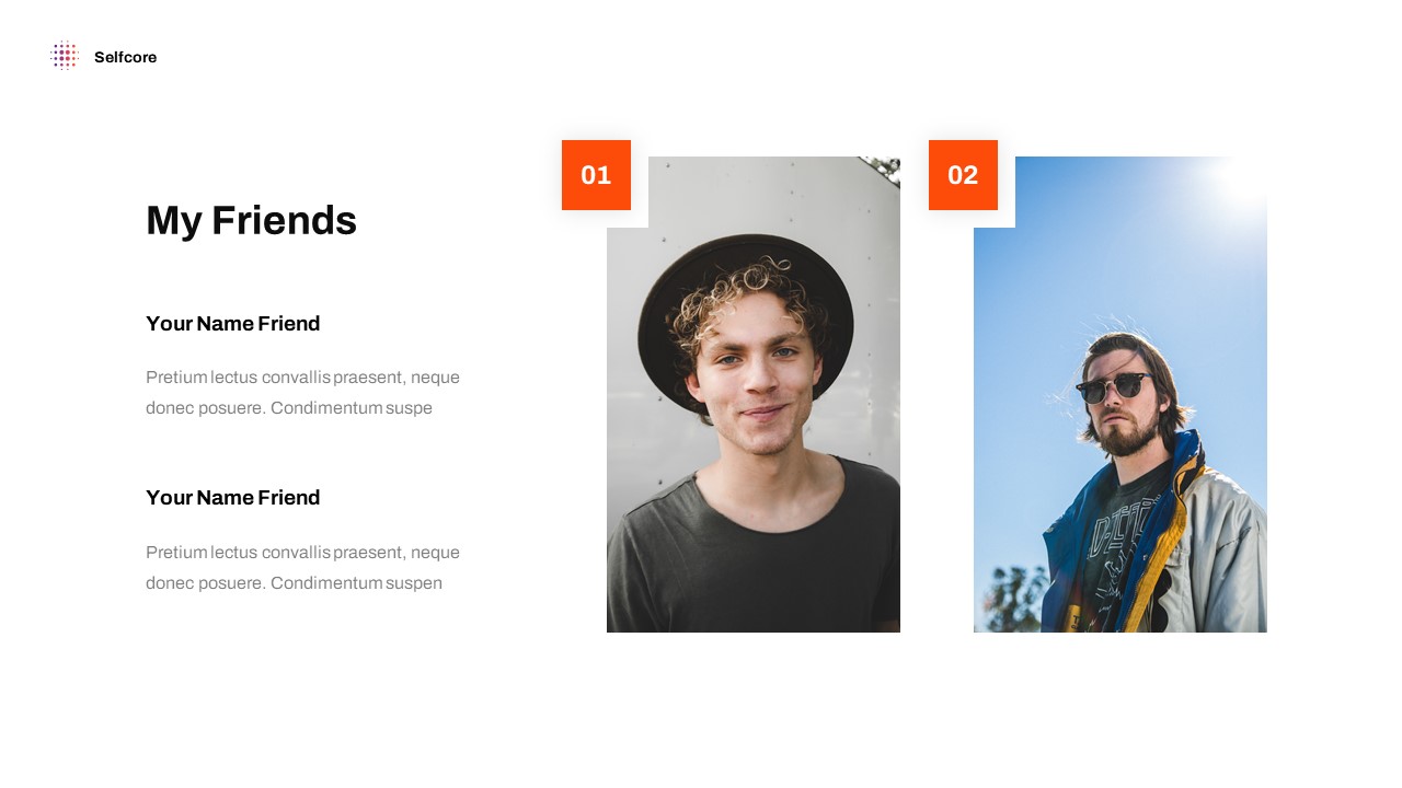 Selfcore - Self Introduction Keynote Template, Presentation Templates