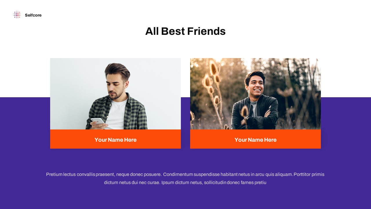 Selfcore - Self Introduction Keynote Template, Presentation Templates