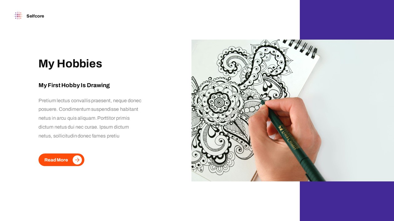 Selfcore - Self Introduction Keynote Template, Presentation Templates