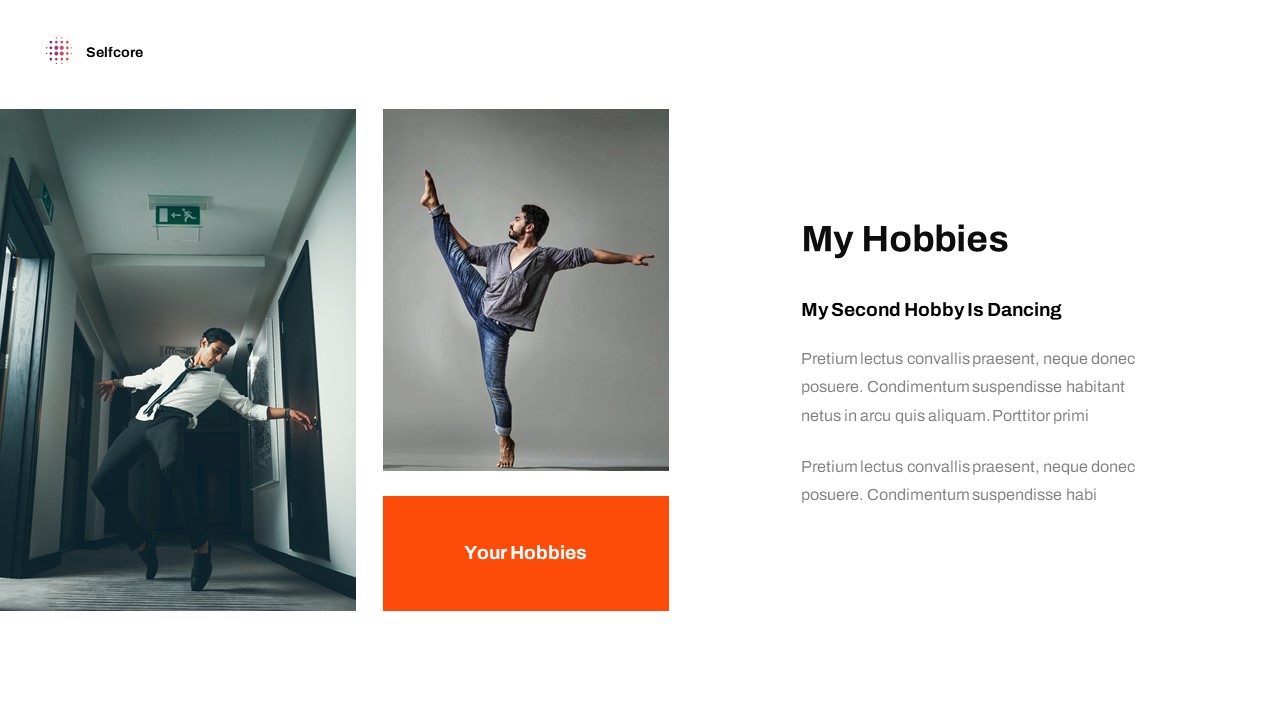 Selfcore - Self Introduction Keynote Template, Presentation Templates