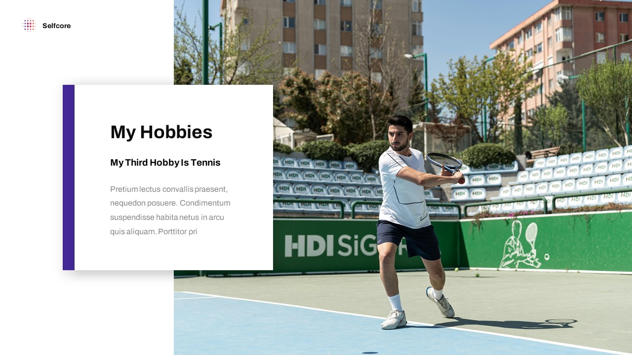 Selfcore - Self Introduction Keynote Template, Presentation Templates