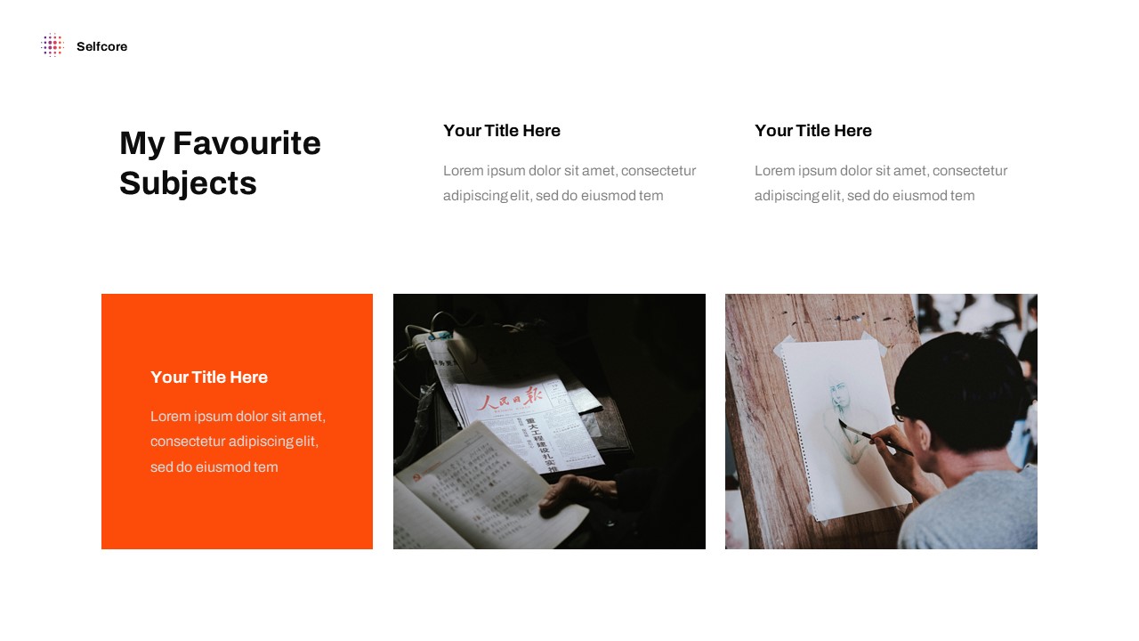 Selfcore - Self Introduction Keynote Template, Presentation Templates