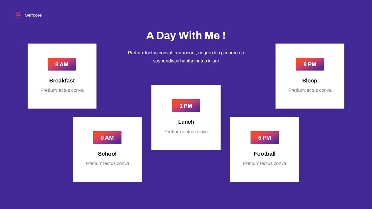 Selfcore - Self Introduction Keynote Template, Presentation Templates