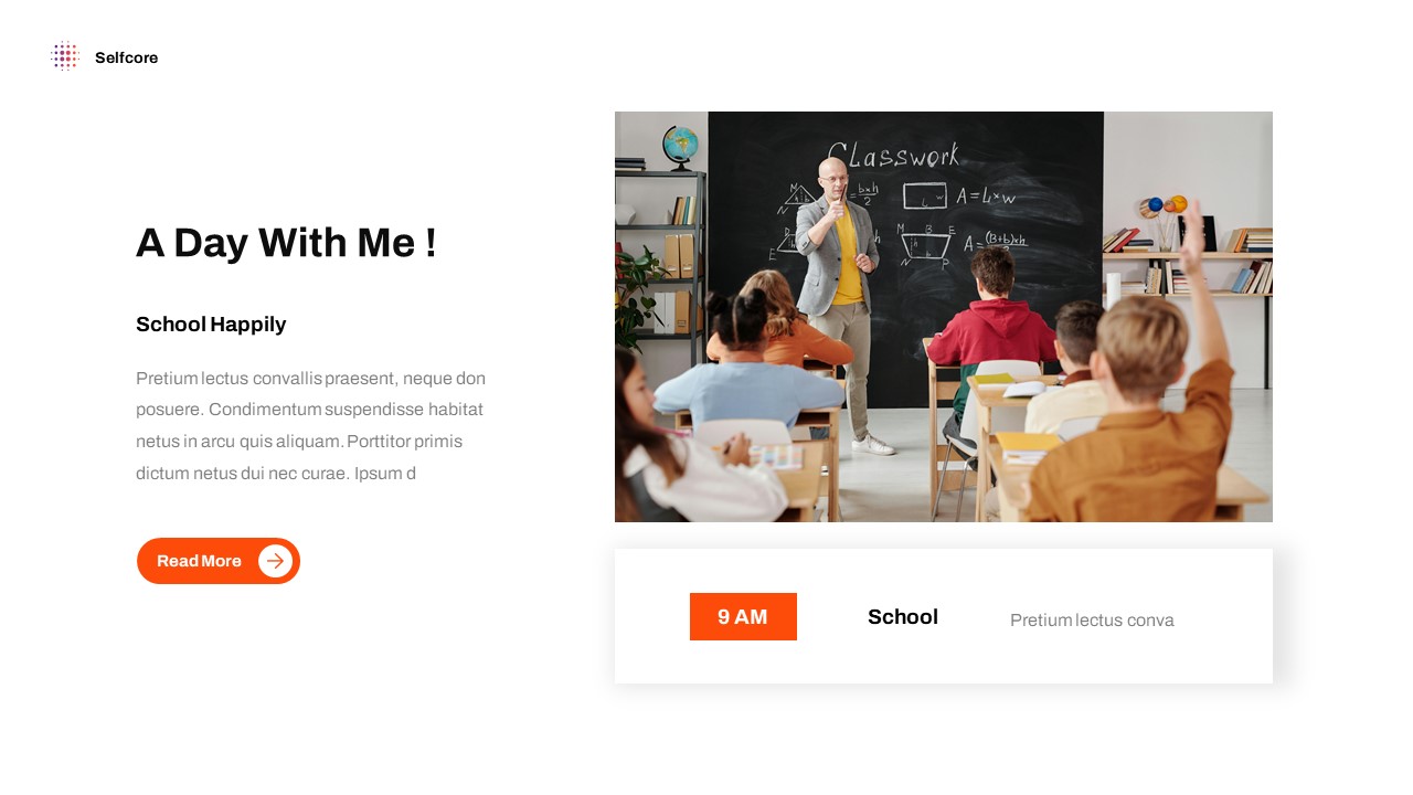 Selfcore - Self Introduction Keynote Template, Presentation Templates