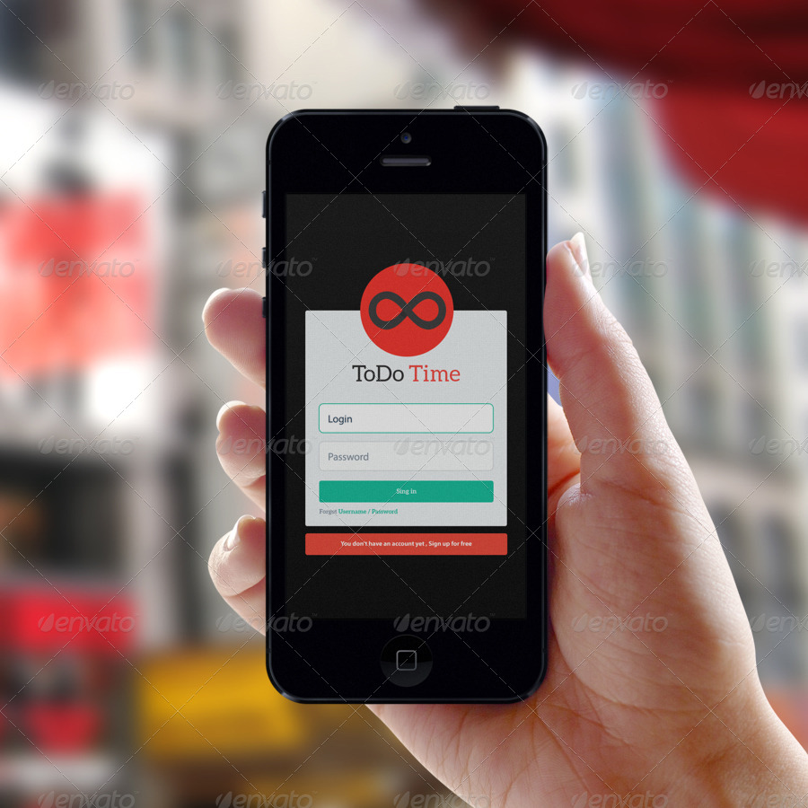 Time Organiser - ToDo Time, Web Elements | GraphicRiver