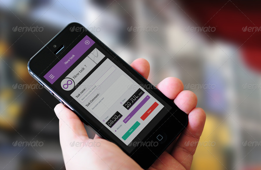 Time Organiser - ToDo Time, Web Elements | GraphicRiver