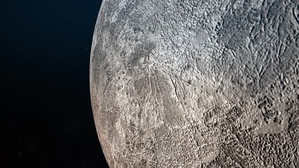 4K Ceres Planet With Epic Sun, Motion Graphics | VideoHive